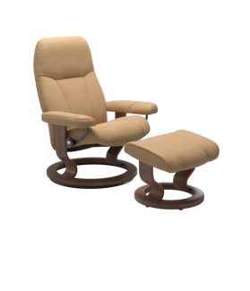 Poltrona Consul Classic - Stressless by Ekornes - Bloco 3D Poltrona Consul Classic - Stressless by Ekornes - Bloco 3D